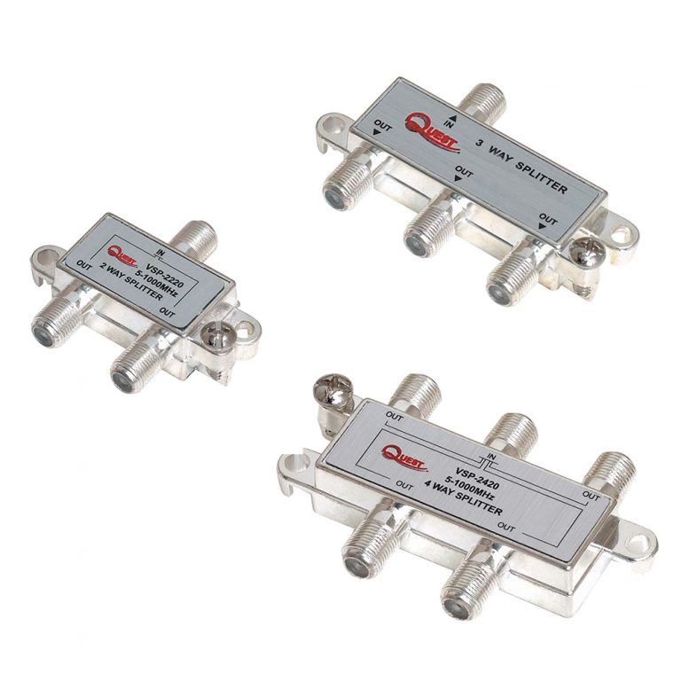 CABLE TV DIGITAL HORIZONTAL SPLITTER, 1GHZ – Quest Technology International