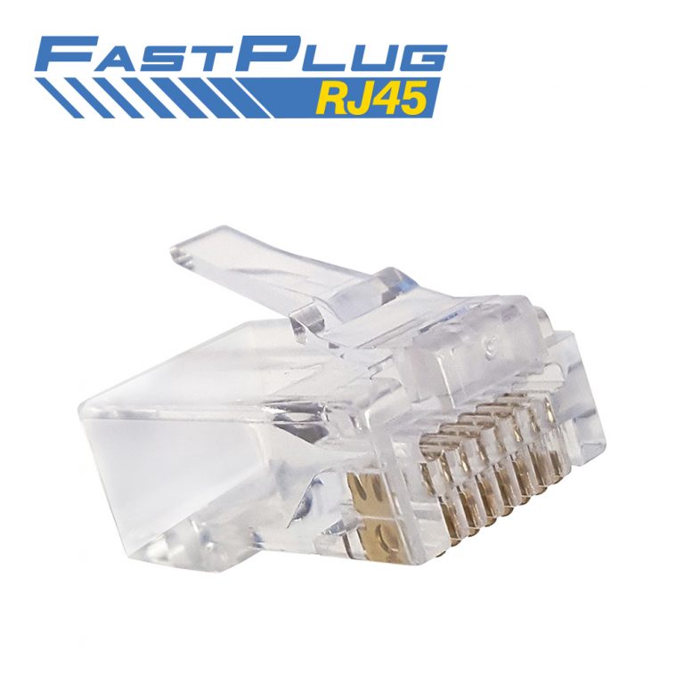 FASTPLUG RJ45™ PASS-THROUGH MODULAR PLUGS, 100PK – Quest Technology ...